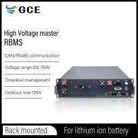 China Gce High Voltage 170S 544/629V 125A Battery Management System Suit For LFP/NMC Battery Support Controlled Balance for sale