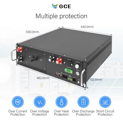China Gce High Voltage 170S 544/629V 125A Battery Management System Suit For LFP/NMC Battery Support Controlled Balance for sale