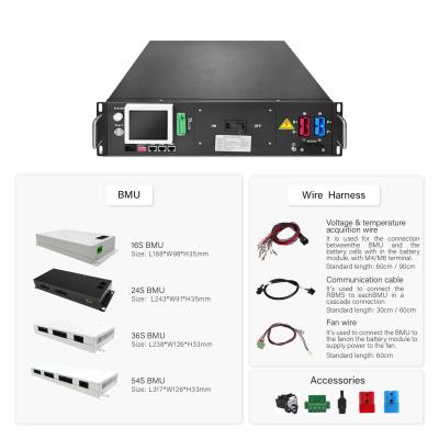 China GCE 512V 160S 100A Lithium BMS Real-time Monitoring Extended Battery Life for sale