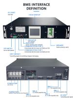 China high voltage BMS(HV BMS) Parallel Connection with Hall Sensor and Flexible Installation for sale