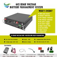 China high voltage BMS(HV BMS) 160S512V 125A battery management system 3U Master Slave Lifepo4 BMS for UPS Power BESS Lithium LFP Syst for sale