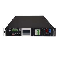 China Black Sand Grain high voltage BMS(HV BMS) 2U 50A 112S 358.4V With 3.5 Inches HMI display for sale