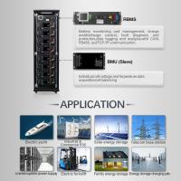 China GCE High Voltage BMS 64S 204.8V 125A Battery Management System RS485 Canbus Master & Slave For Energy Storage for sale