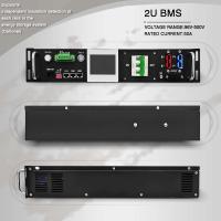 China Lifepo4 high voltage BMS(HV BMS) With Relay Contactor 45S 144V 50A 2U for sale