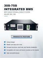 China 192V 60S Integrated BMS with Real-time Monitoring and Passive Resistance Equalization for Lithium Ion Battery for sale