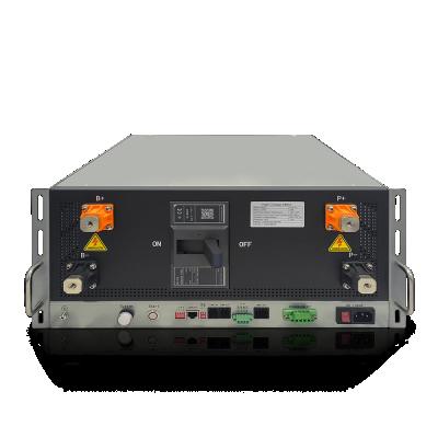 China Communication port with BMU CAN Battery Management System Supporting Lithium ion LFP NMC LTO Batteries in RAL9005 Black Sand Grain Color for sale