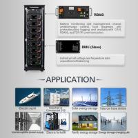 China Gce Smart 4u High Voltage Master Bms 60s 192v 250a For Industrial Lithium Battery Energy Storage Ups for sale