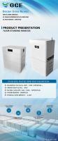 China High Quality GCE High Voltage 409.6V 100A 40kw White Solar Stackable Storage 15kwh 20kwh 30kwh 35kwh For Home Energy System for sale