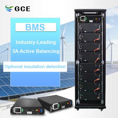 China GCE High Voltage BMS 448V/140V 3U Master Slave Battery Management System 125A HV BMS for ESS UPS Energy Storage Lithium Battery Pack Flexible Solution for sale