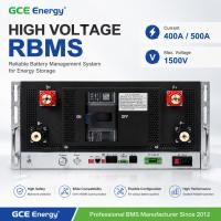China GCE Energy High Voltage BMS 1500V MAX  500A /400ABattery Management System | Rack Mount RBMS Solution for ESS, UPS, Solar Energy Storage and Large Scale Lithium Battery Applications for sale