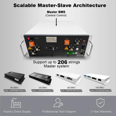 China GCE BMS High Voltage 80S 256V +- 128V 3-Wire Center-Tap 700V 250A UPS Battery Management System Neutral CAN RS485 TCP/IP OEM ODM for sale