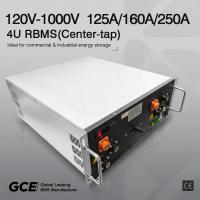 China GCE BMS High Voltage 80S 256V +- 128V 3-Wire Center-Tap 700V 250A UPS Battery Management System Neutral CAN RS485 TCP/IP OEM ODM for sale