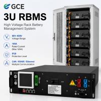 China GCE 3U 3U High Voltage BMS 120V 750V 125A 96S 192S Smart Battery Management System for Solar Storage Inverter Compatible  CAN RS485 MODBUS CE for sale