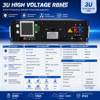 China BMS High Voltage 3U RBMS 96V-750V Battery Management System for UPS Backup Power Telecom and Energy Storage for sale
