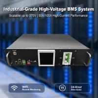China GCE 60S 64S 192v 204.8V 50A 100A Integrated High Voltage BMS Lifepo cells BMSWith Casebox Support Controlled Balance For ESS/UPS for sale