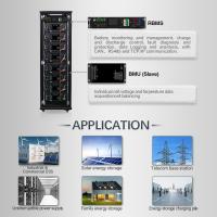 China GCE 2U HV BMS 45S 50A 144V BMS High-voltage BMS LiFePO4 high voltage Master Slave BMS Energy Storage wholesale for sale