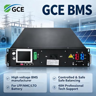 China GCE 3U HV BMS 45S 125A 144V BMS High-voltage BMS manufacturer BMS for commercial industrial for sale