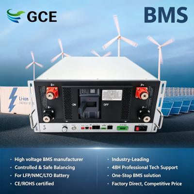 China GCE 5U HV BMS 45S 500A 144V China BMS High-voltage BMS for energy storage cabinet CE UL certified for sale