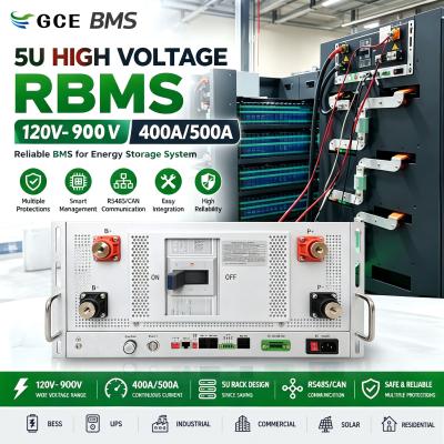 China High Voltage BMS 160S512V 500A Battery Management System GCE BMS Overall Solution Active Balance BMS For ESS UPS LFP HV Battery Systems for sale