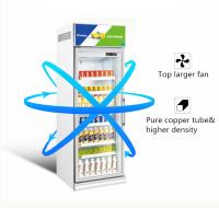 China Microcomputer Commercial Soda Refrigerator 600L 320w 6 Shelves for sale