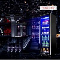China Supermarket Commercial Beverage Refrigerator Vertical Height 1965mm for sale
