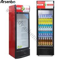 China Single Door Commercial Refrigerator Beverage Cooler 350L Multiscene Durable for sale