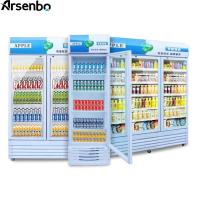 China Single Door Commercial Refrigerator Beverage Cooler 350L Multiscene Durable for sale