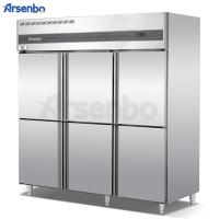 China CE SUS201 Kitchen Fridge Freezer Multipurpose Freestanding With 6 Doors for sale