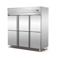 China CE SUS201 Kitchen Fridge Freezer Multipurpose Freestanding With 6 Doors for sale