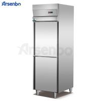 China Practical Stainless Steel 500L Fridge Freezer , Soundless Commercial Upright Freezer for sale