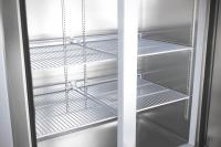 China Practical Stainless Steel 500L Fridge Freezer , Soundless Commercial Upright Freezer for sale