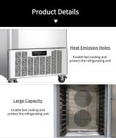 China 500L Multipurpose Grey Fridge Freezer , Odorless Stainless Steel Refrigerator Freezer for sale