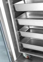 China 680W 220V 680W Vertical Fridge Freezer , Multiscene Commercial Freezer Refrigerator for sale