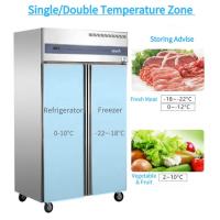 China Arsenbo 420W Kitchen Fridge Freezer Antiwear Stainless Steel for sale