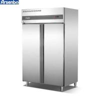 China Arsenbo 420W Kitchen Fridge Freezer Antiwear Stainless Steel for sale