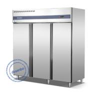 China SS304 Double Door Kitchen Fridge Freezer 1100L 1360L Practical for sale