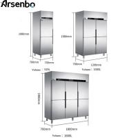 China Practical Kitchen Fridge Freezer for sale