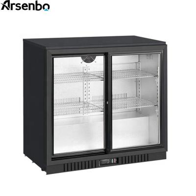 China 110V 60HZ Double Under Counter Refrigerators Wear Resistant Durable for sale