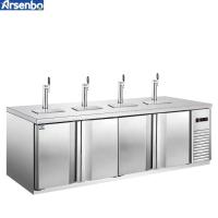 China CE 280W Under Bench Fridge Commercial , Multipurpose Under Cabinet Freezer for sale