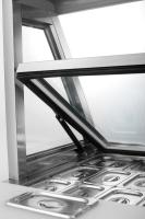 China Anticorrosive SS304 Two Door Prep Fridge , 220V Stainless Steel Pizza Prep Table for sale