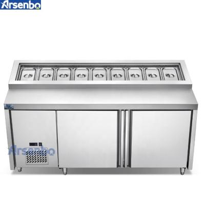 China Arsenbo Beverage Under Counter Refrigerators 420W 500L Fan Cooling for sale