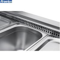 China Arsenbo Beverage Under Counter Refrigerators 420W 500L Fan Cooling for sale