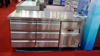 China Durable Multipurpose Under Worktop Fridge , 220W Commercial Fridge Undercounter for sale