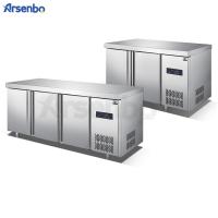 China Restaurant 180L Under Counter Refrigerators Stainless Steel 304 for sale