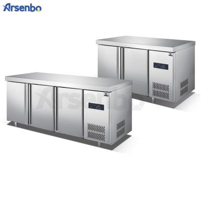 China Restaurant 180L Under Counter Refrigerators Stainless Steel 304 for sale
