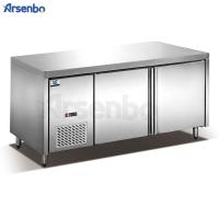 China SS304 Commercial Counter Fridge , Antiwear Restaurant Undercounter Refrigerator for sale