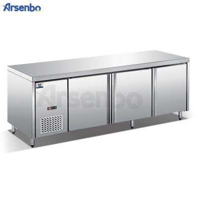 China CE Multiscene Under Counter Refrigerators Freezer 350L Silver Color for sale