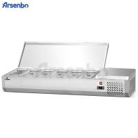 China 60Hz Salad Bar Pizza Prep Refrigerator Multipurpose No Fluorine for sale