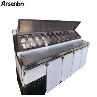 China Multiscene Pizza Refrigerated Counter Fridge SS304 Wear Resistant for sale