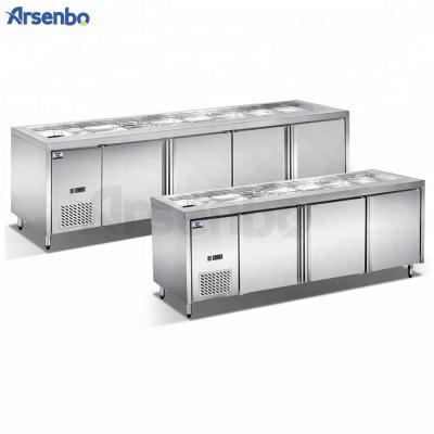 China Commercial Pizza Prep Refrigerator 220-240V Anticorrosive Durable for sale